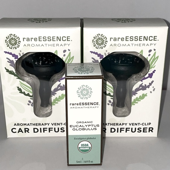 Other | Rare Essence Essential Oil Diffuser For Car Vent Set Of 2 And ...